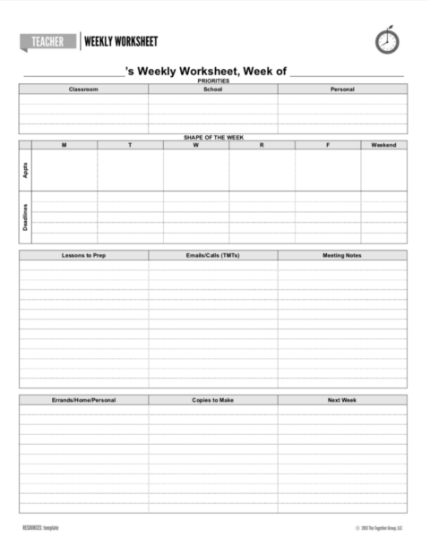 Fighting Screen Fatigue: Steve’s Hand-Drawn Weekly Worksheet | The ...